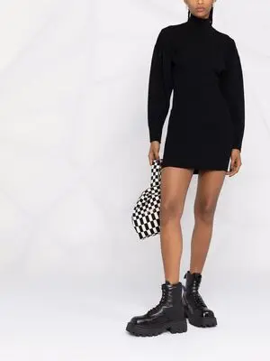 DIESEL® Roll-neck Knit Dress