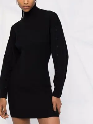 DIESEL® Roll-neck Knit Dress