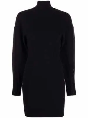 DIESEL® Roll-neck Knit Dress