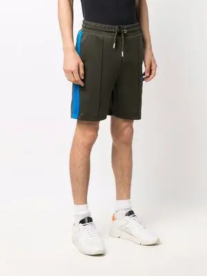 DIESEL® Logo-print Panelled Track Shorts