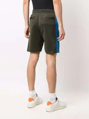 DIESEL® Logo-print Panelled Track Shorts