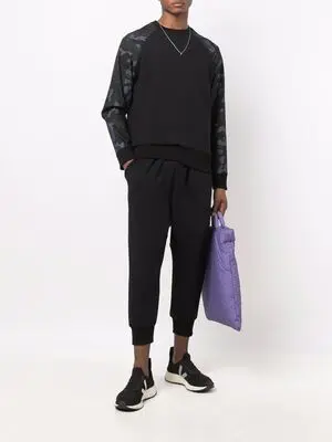 Alchemy Fashions Cropped Drop Crotch Trousers