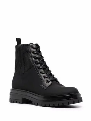 GIANVITO ROSSI Martis Lace-up Boots - Black