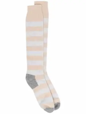 Fedeli Fedeli Stripe-Patterned Socks Neutrals