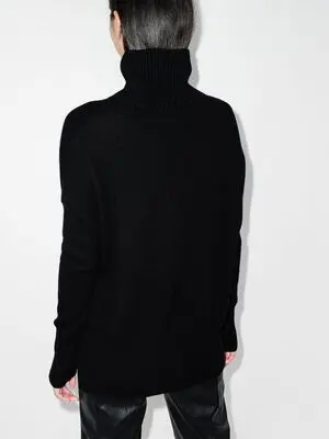 LISA YANG Heidi Roll-neck Jumper - Black