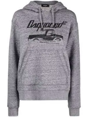 Dsquared2 Truck Graphic Hoodie