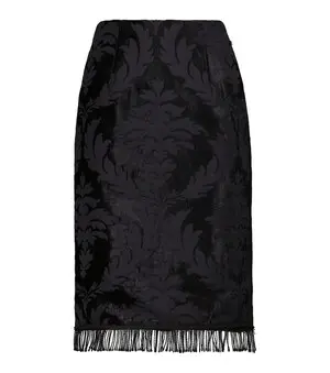 MARINE SERRE Moon Salutation Regenerated Midi Skirt