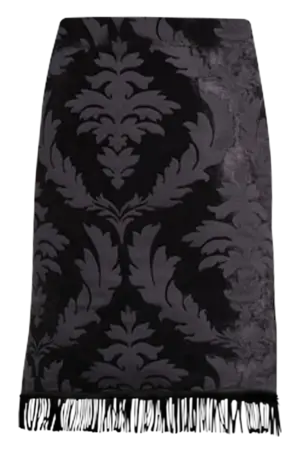 MARINE SERRE Moon Salutation Regenerated Midi Skirt