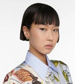 FERRAGAMO Gancini Crystal-embellished Earrings