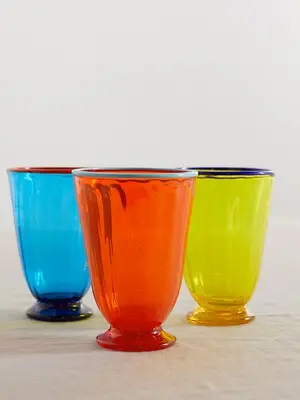 La DoubleJ Set Of Eight Highball Glasses