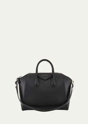 Givenchy Givenchy Antigona Medium Top Handle Satchel Bag - Black