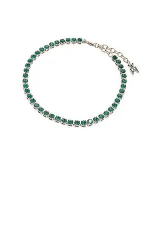 Amina Muaddi AMINA MUADDI Tennis Anklet Emerald