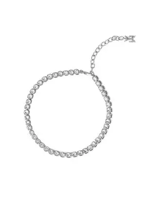 Amina Muaddi AMINA MUADDI Tennis Anklet White