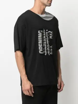 Opening Ceremony Double-collar T-shirt