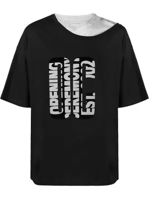Opening Ceremony Double-collar T-shirt