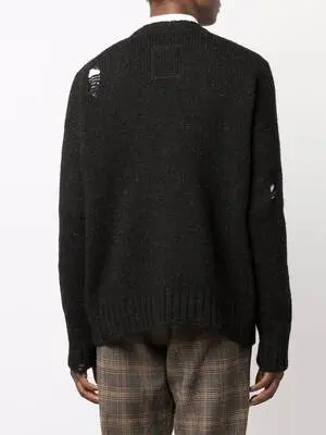 UMA WANG V-neck Wool Cardigan