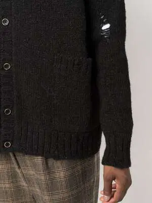 UMA WANG V-neck Wool Cardigan