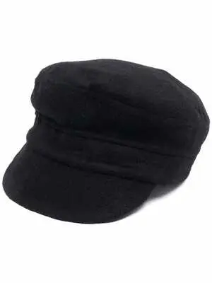 P.a.r.o.s.h Wool Knitted Sailor Cap - Black