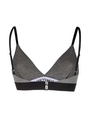 TOM FORD Logo-underband Cashmere Triangle Bra
