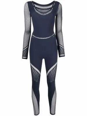 Wolford Shuri Mesh-pane Jumpsuit