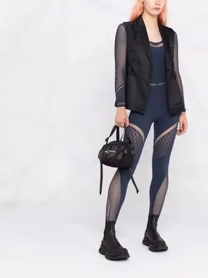 Wolford Shuri Mesh-pane Jumpsuit