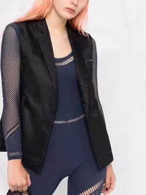 Wolford Shuri Mesh-pane Jumpsuit