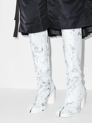 MAISON MARGIELA Tabi Knee-high Boots