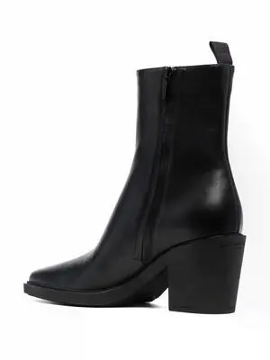 GIANVITO ROSSI Dylan Leather Ankle Boots