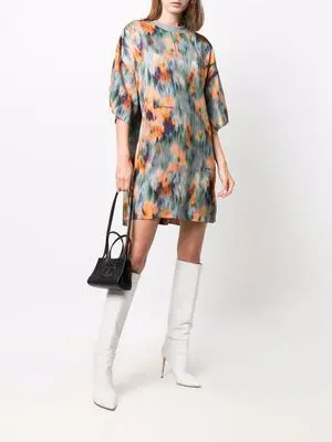 Off-White T-shirt Dress