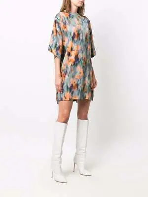 Off-White T-shirt Dress