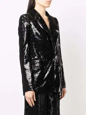 Philipp Plein Sequin-embellished Blazer - Black