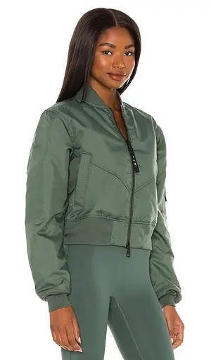 Reebok X Victoria Beckham Bomber Jacket In Green