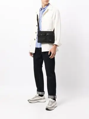 AGNÈS B. Zip-up Messenger Bag