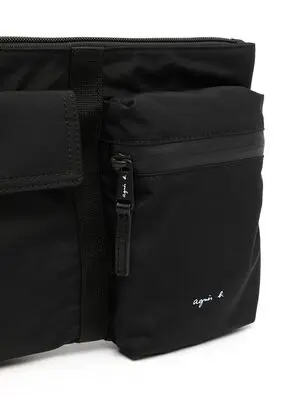 AGNÈS B. Zip-up Messenger Bag