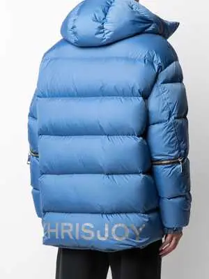 Khrisjoy Hooded Feather Down-blend Parka