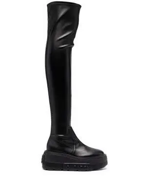 Casadei C-chain Thigh-high Boots