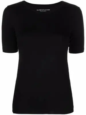 Majestic Filatures Round Neck Short-sleeve T-shirt