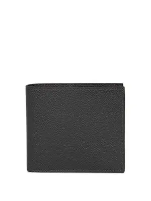 Thom Browne Pebble Grain Bifold Wallet Pastel Yellow Grey