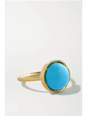 Irene Neuwirth Classic Turquoise Ring - Gold