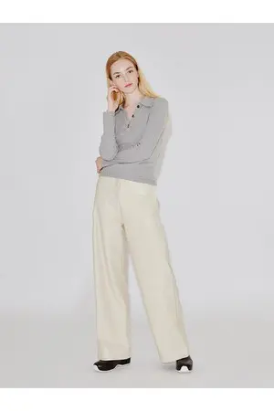 Rosetta Getty Straight Leg Trousers - White