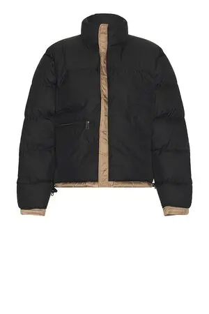 The North Face 1996 Retro Nuptse Jacket - Mocha Brown & Tnf Black