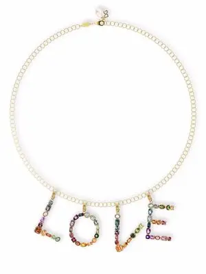 Dolce & Gabbana 18k Yellow Gemstone Pendant - Gold