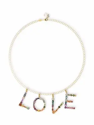 Dolce & Gabbana 18kt Yellow A Initial Pendant