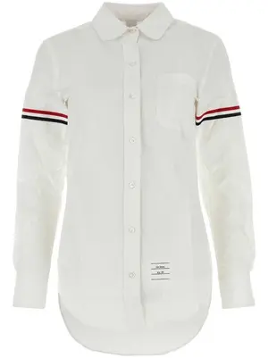 Thom Browne Rwb Stripe Shirt