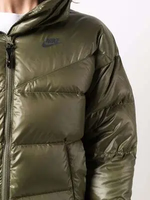 Nike Long-length Padded Down Jacket