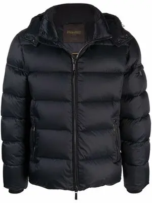 MOORER Feather-down Puffer Jacket - Blue