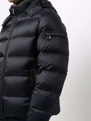 MOORER Feather-down Puffer Jacket - Blue