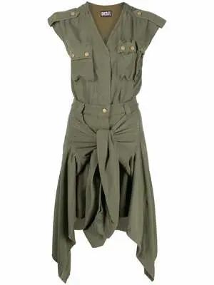 Diesel® Tie Detailed Dresses