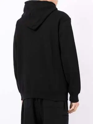 Yohji Yamamoto Logo Print Hoodie
