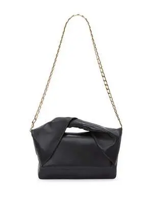 JW Anderson Large Twister Crossbody Bag - Black